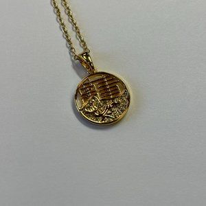 Fifth Ave | Jewelry | Gold And Zircon Relief May All Go Well With You ...